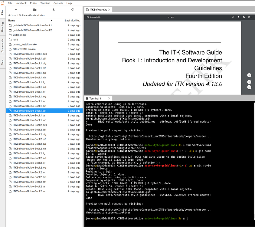 Contribute to the ITK Software Guide on GitHub - Community - ITK