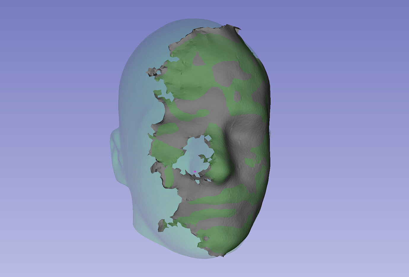 Point cloud / depth map / mesh registration SimpleITK/ITK Python - Beginner Questions - ITK