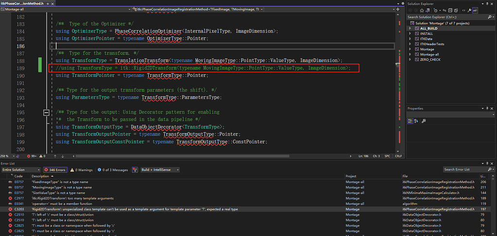 is it possilbe to change RefineMontage default TransformType to itk::Rigid2DTransform - Beginner ...