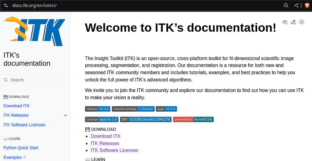 ITK 5.4.0 has been released! - Announcements - ITK